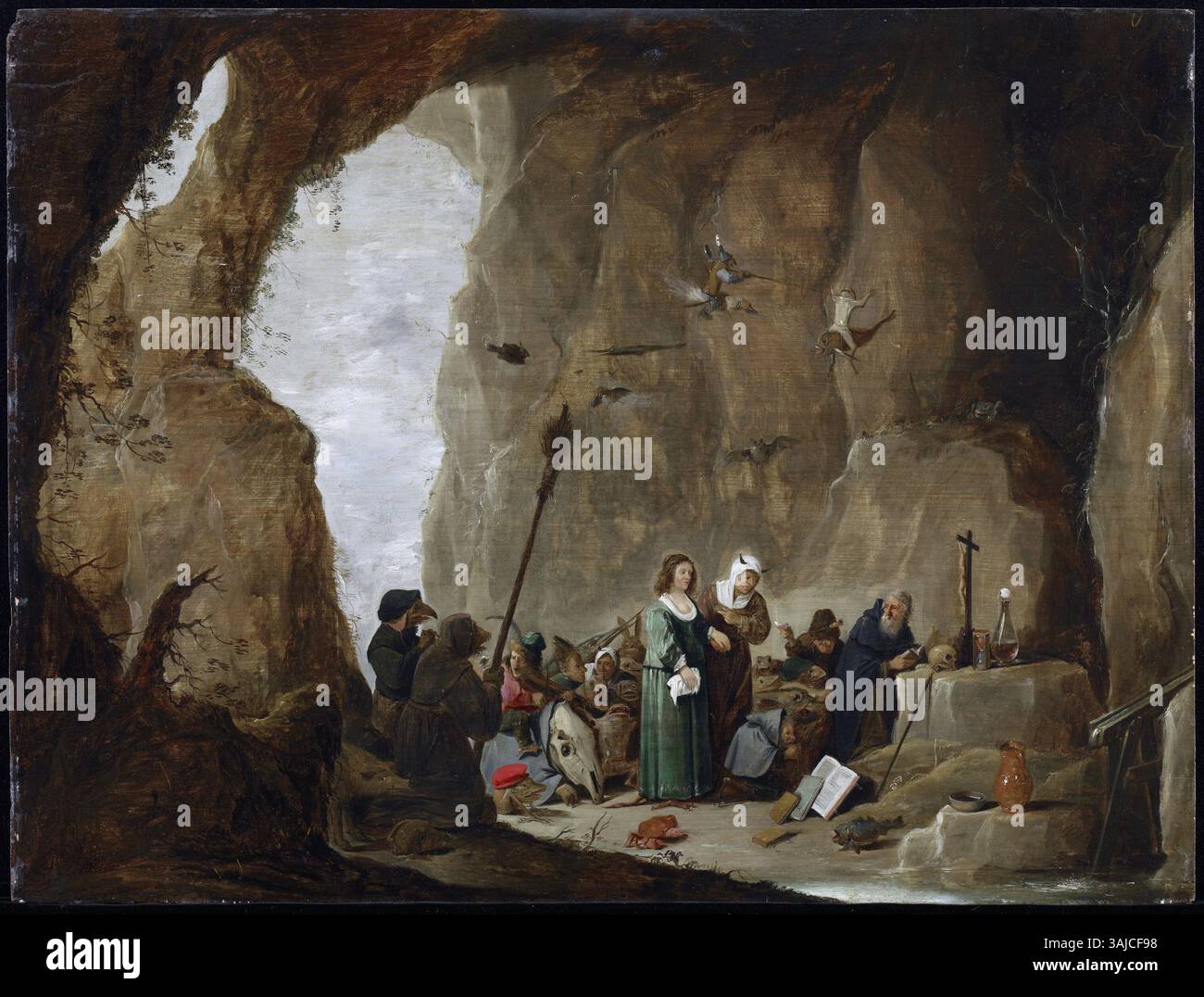 David Teniers the Younger’s 17th-century painting 'The Temptation of St. Anthony' explores the ...