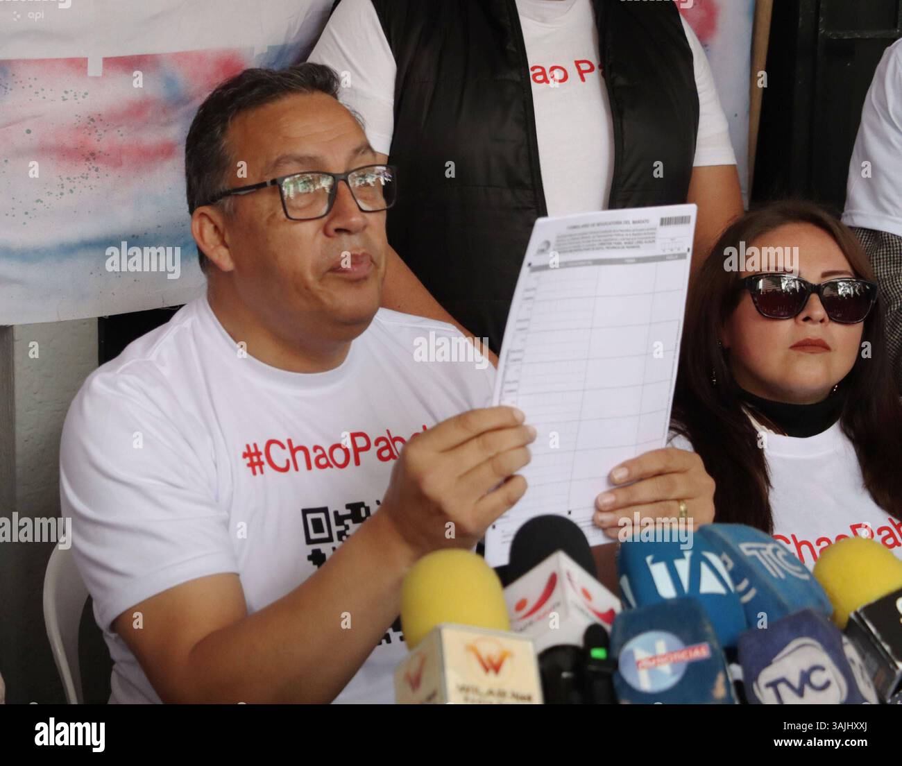 FORMS FOR THE REVOCATORY OF MANDAT PABEL MUNOZ Quito, Freitag, 11 ...