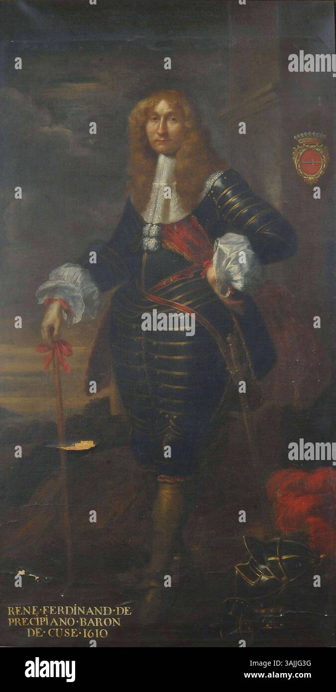 Dieses Porträt aus dem 17. Jahrhundert zeigt René Ferdinand de ...