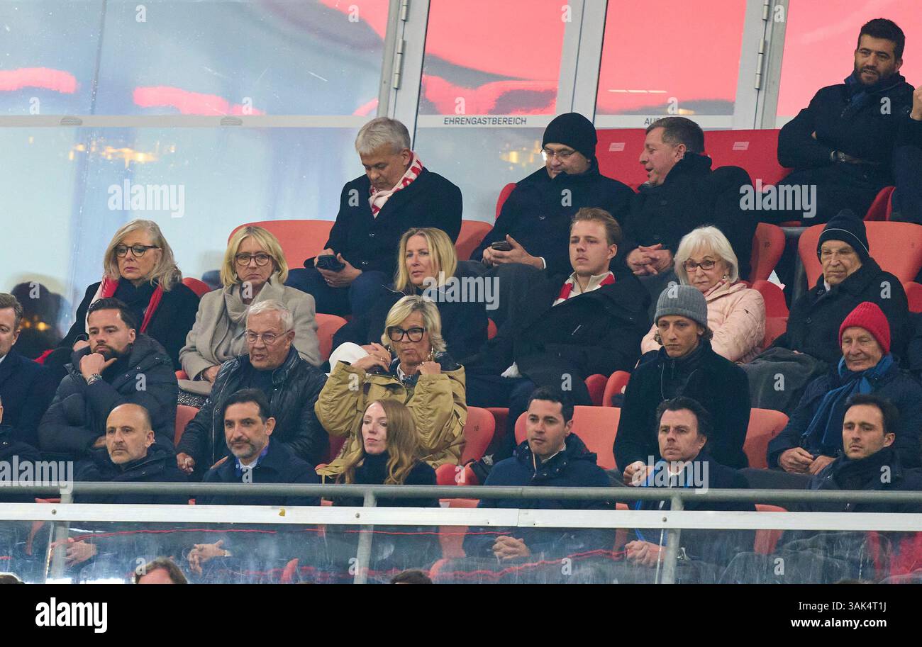 Dr. Fritz SCHERER (+) Ehefrau Claudia, Heidi Beckenbauer mit Sohn Joel, Edmund STOIBER (Bayer ...