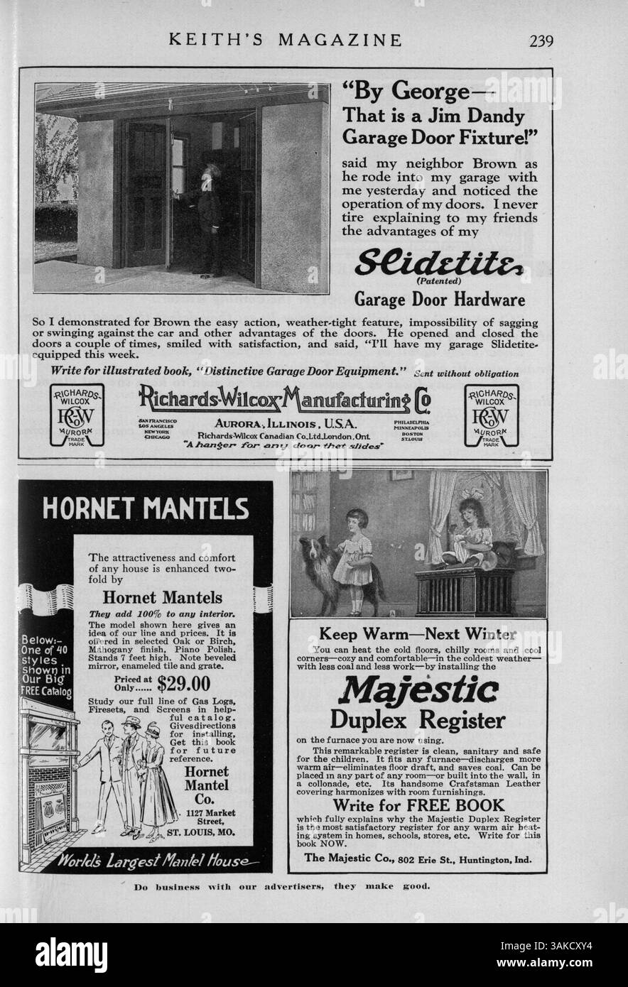 Keith's Magazine, herausgegeben von Max L. Keith im Jahr 1918 ...