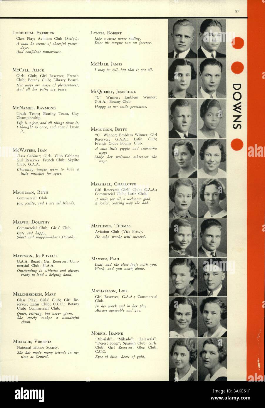 Die Ausgabe 1934 des Centralian Yearbook of Central High dokumentiert das Schuljahr und hebt die ...