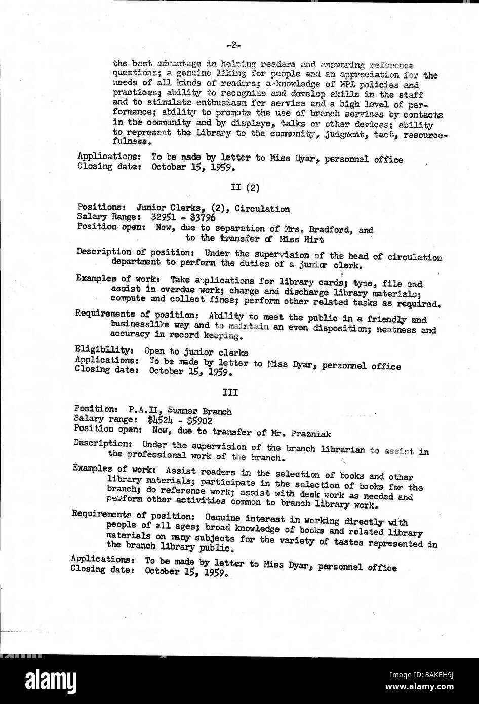 Das Minneapolis Public Library Bulletin, das 1959 veröffentlicht wurde ...