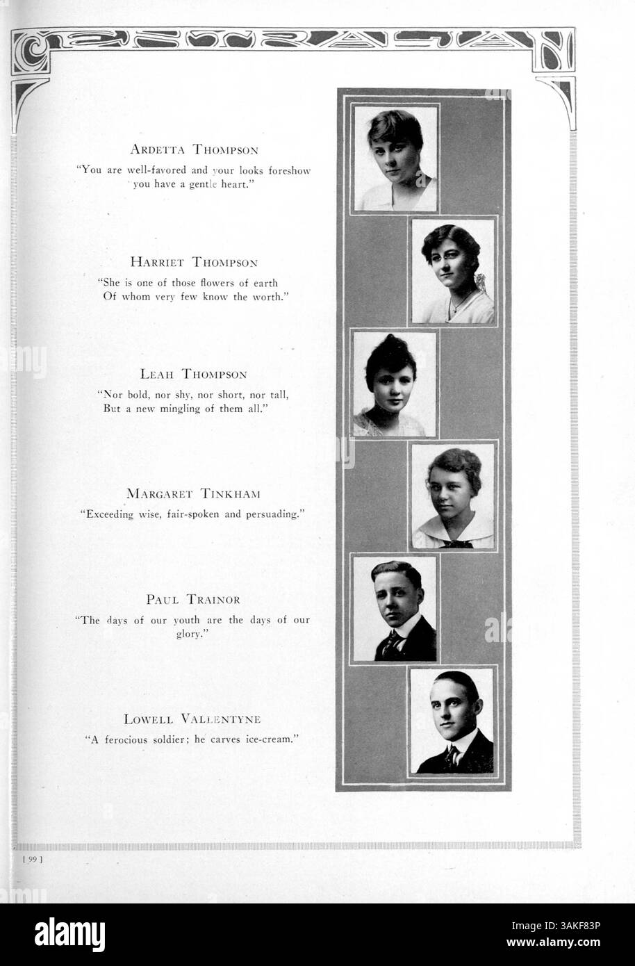 Das Centralian Yearbook der Central High School 1916 dokumentiert das Schuljahr 1915-1916 und ...
