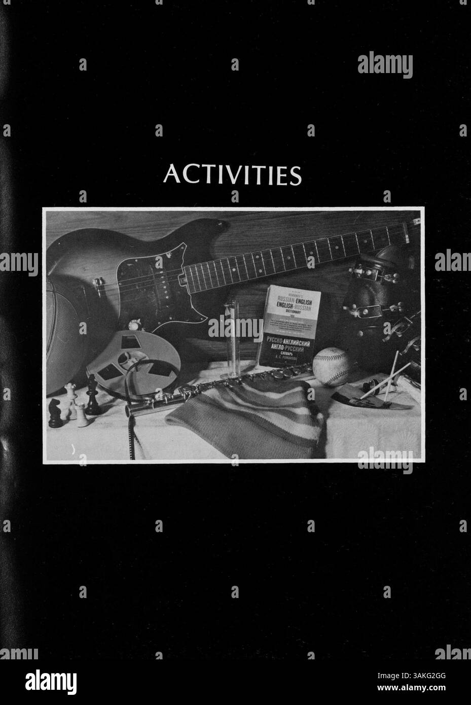 Das Jahrbuch 1977 der Hubert Olson Junior High School zeigt die Schüler ...