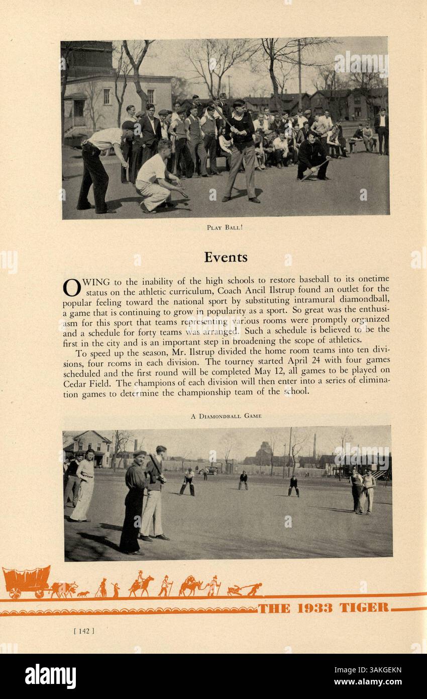 Das „Tiger“ Yearbook von 1933 beleuchtet das akademische und ...