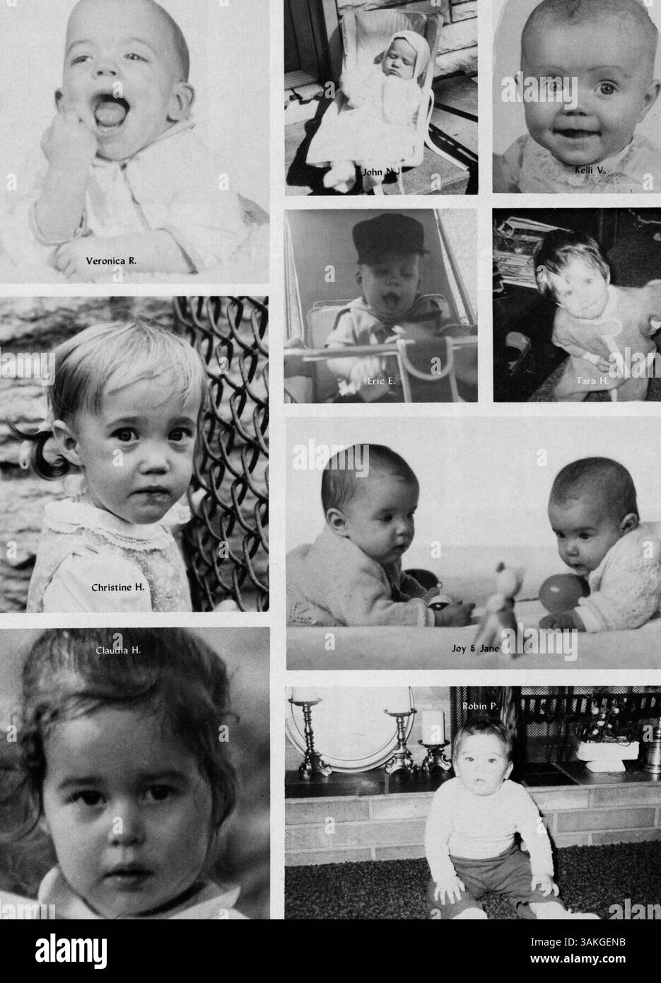 Die 1986 erschienene Ausgabe des Jahrbuchs „Villager“ der St. Anthony ...