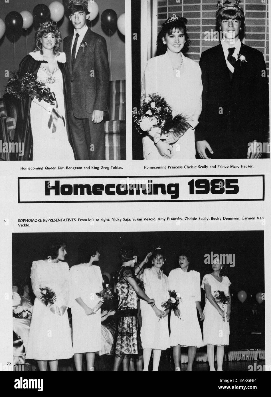 Die 1986 erschienene Ausgabe des St. Anthony Village High School ...