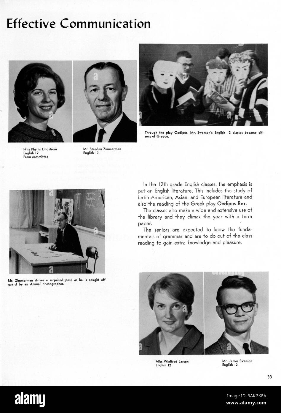 Das Robin '65' Robbinsdale High School Yearbook fängt das wesentliche ...
