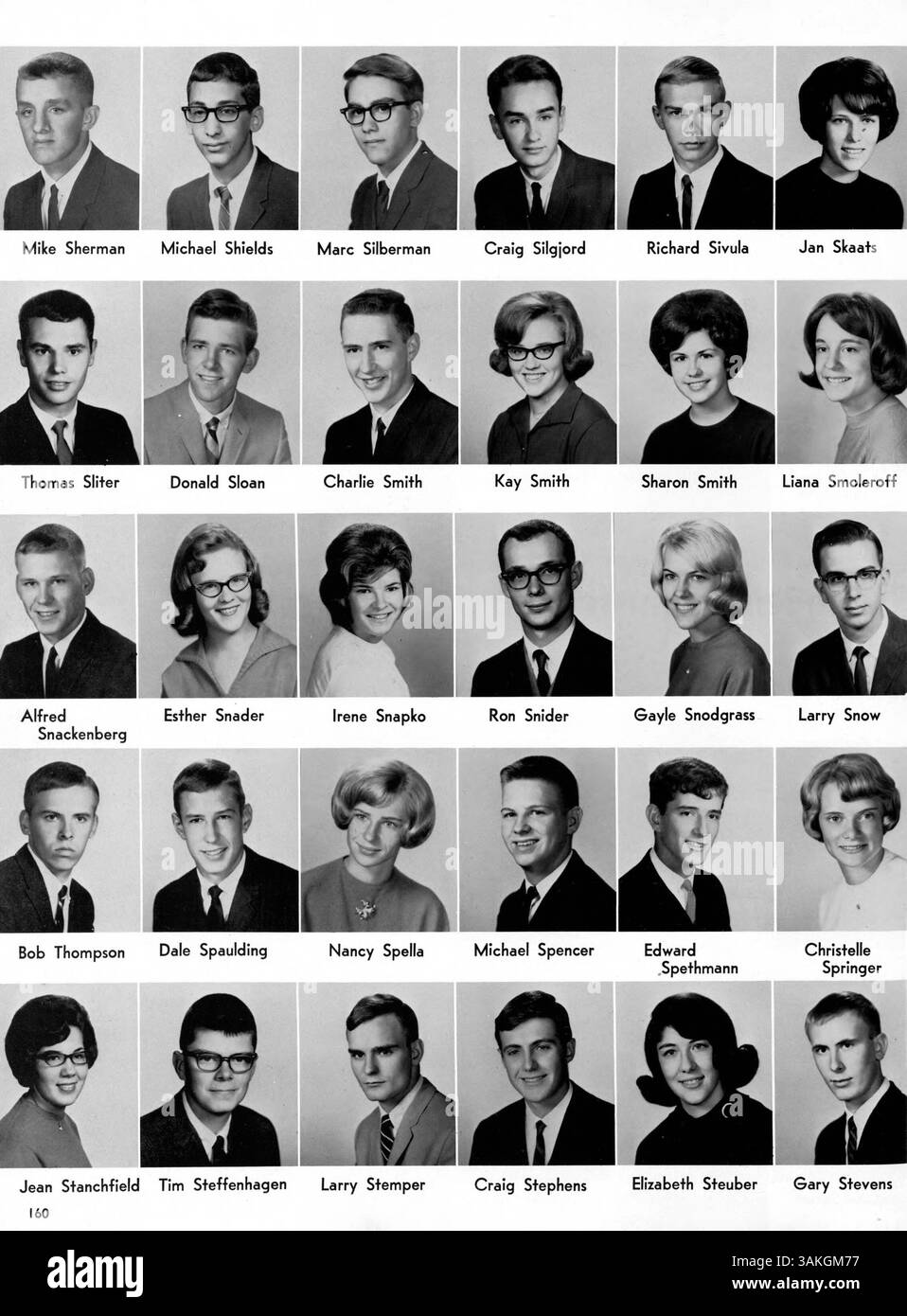 Das Robbinsdale High School Jahrbuch 1965, das Robin '65, bietet einen ...