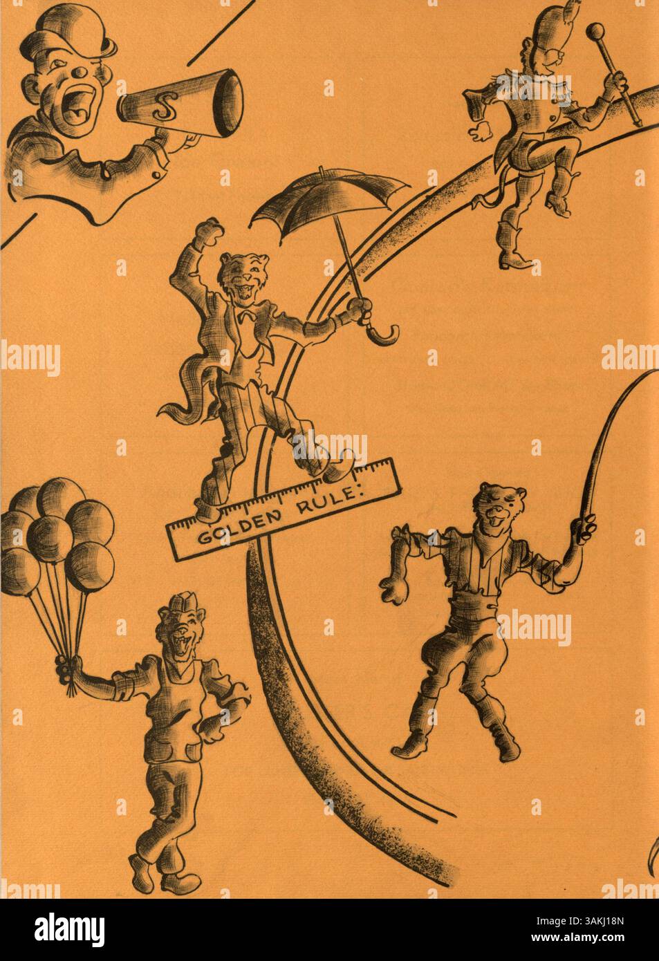 Das Tiger Yearbook 1946 der South High dokumentiert das Schuljahr und ...