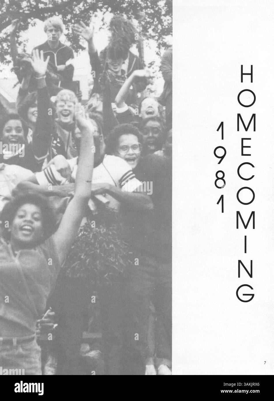 Das Central High Yearbook 1982 mit dem Titel „Eighty Two Centralian ...