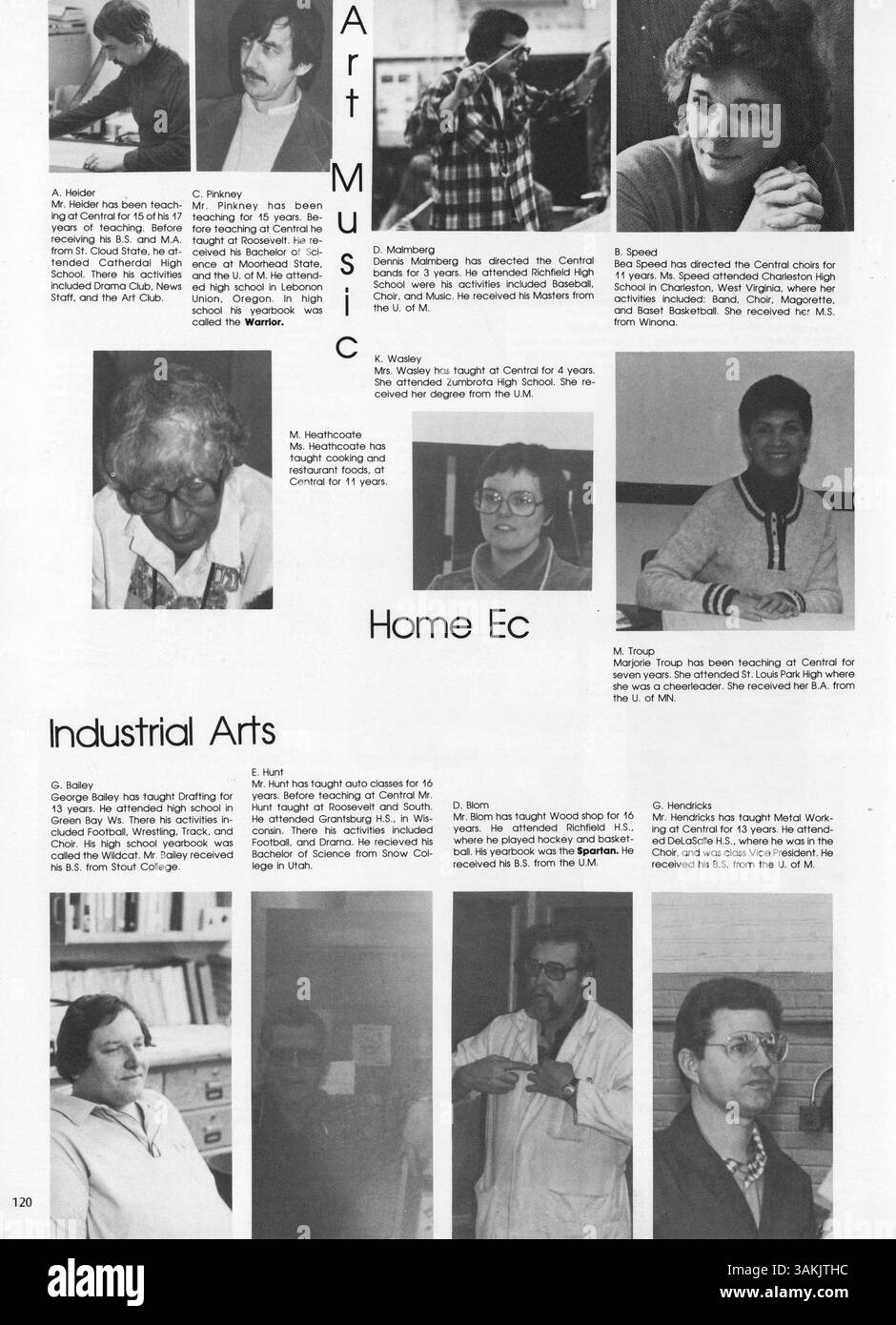 Das Jahrbuch „Eighty Two Centralian“ 1982 präsentiert einen Rekord des ...