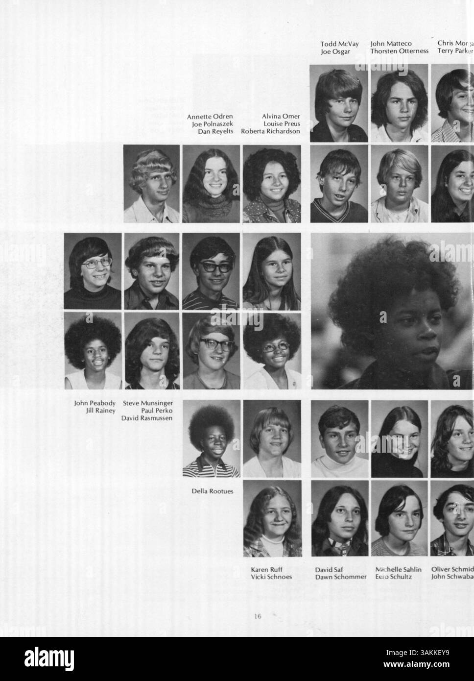 Dieses „Collage“ Jahrbuch 1974 der Marshall University dokumentiert das ...