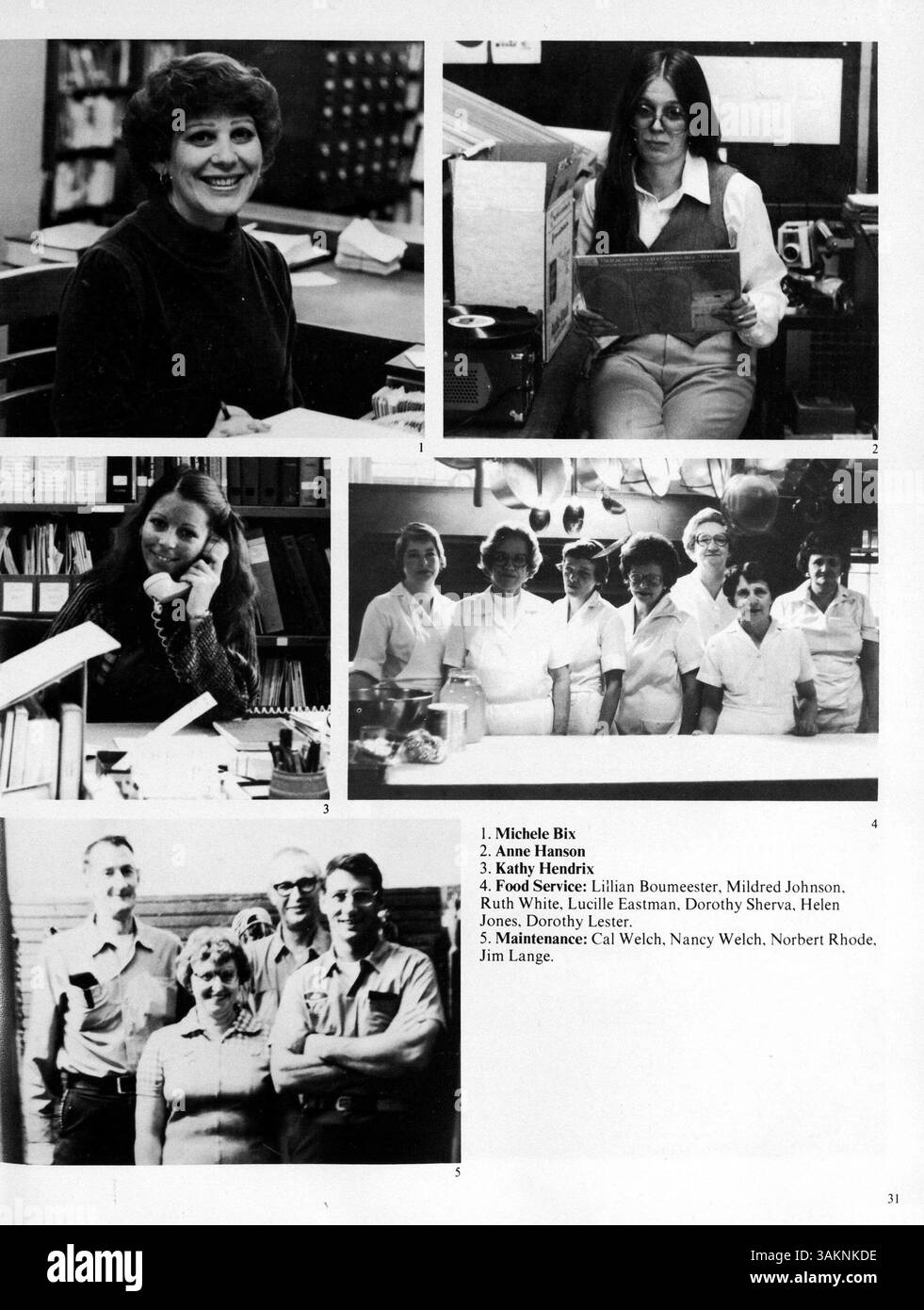 Das „Reflections“ 1980 Blake Yearbook erfasst wichtige Momente und ...