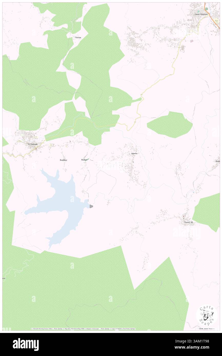 Akna, DZ, Algerien, Skikda, N 36 55' 26'', N 6 31' 1'', Karte ...