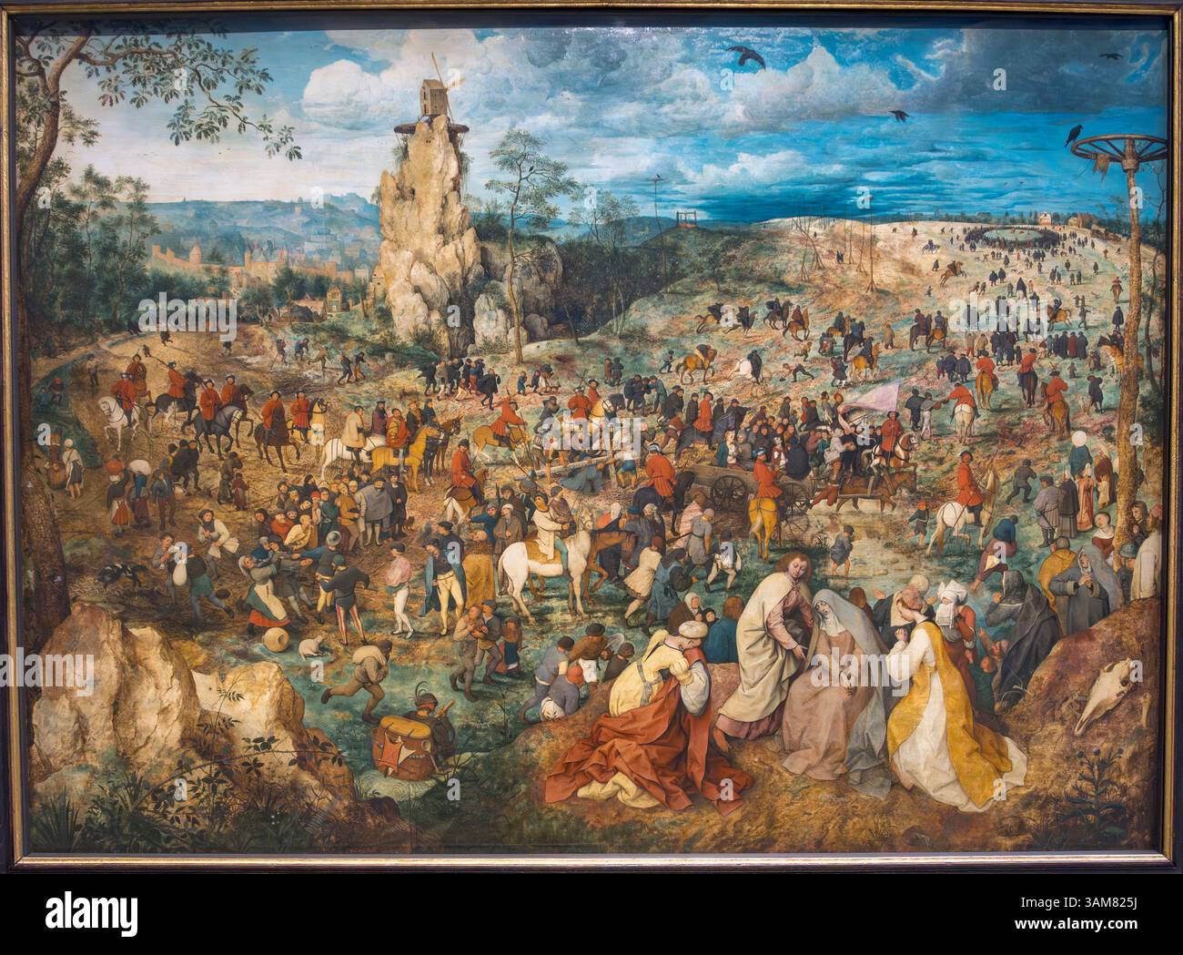 Die Prozession nach Kalvarien, 1564, Peter Bruegel der ältere ...