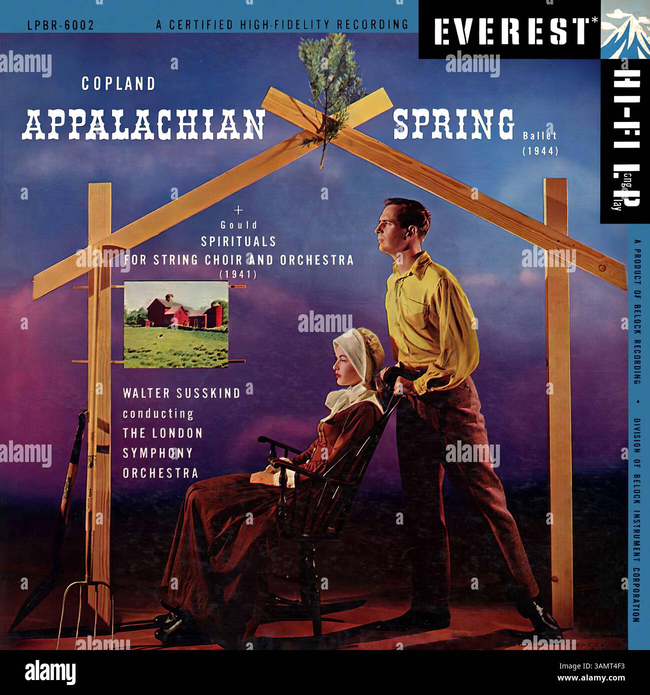 Aaron Copland - Appalachian Spring - Vintage Vinyl-Plattencover ...