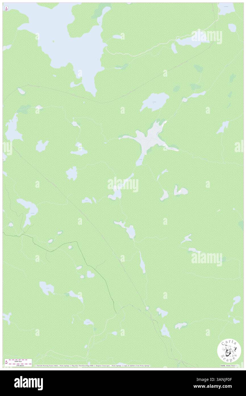 LAC Windigo Superieur, Outaouais, CA, Kanada, Quebec, n 46 18' 7''', S ...