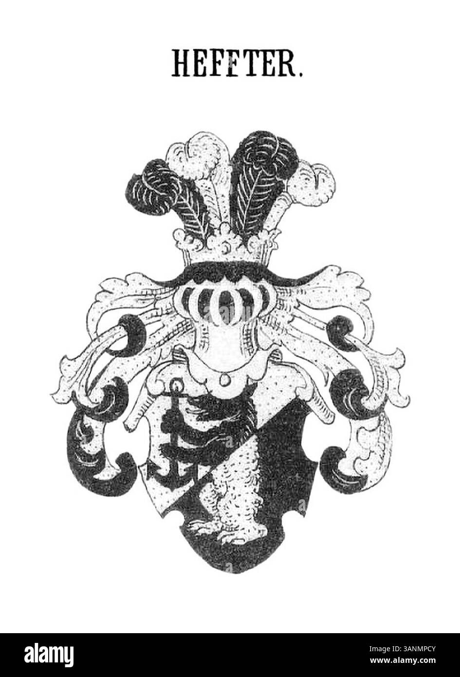 Das von Moritz Maria Weittenhiller im Jahre 1883 geschaffene Wappen von ...