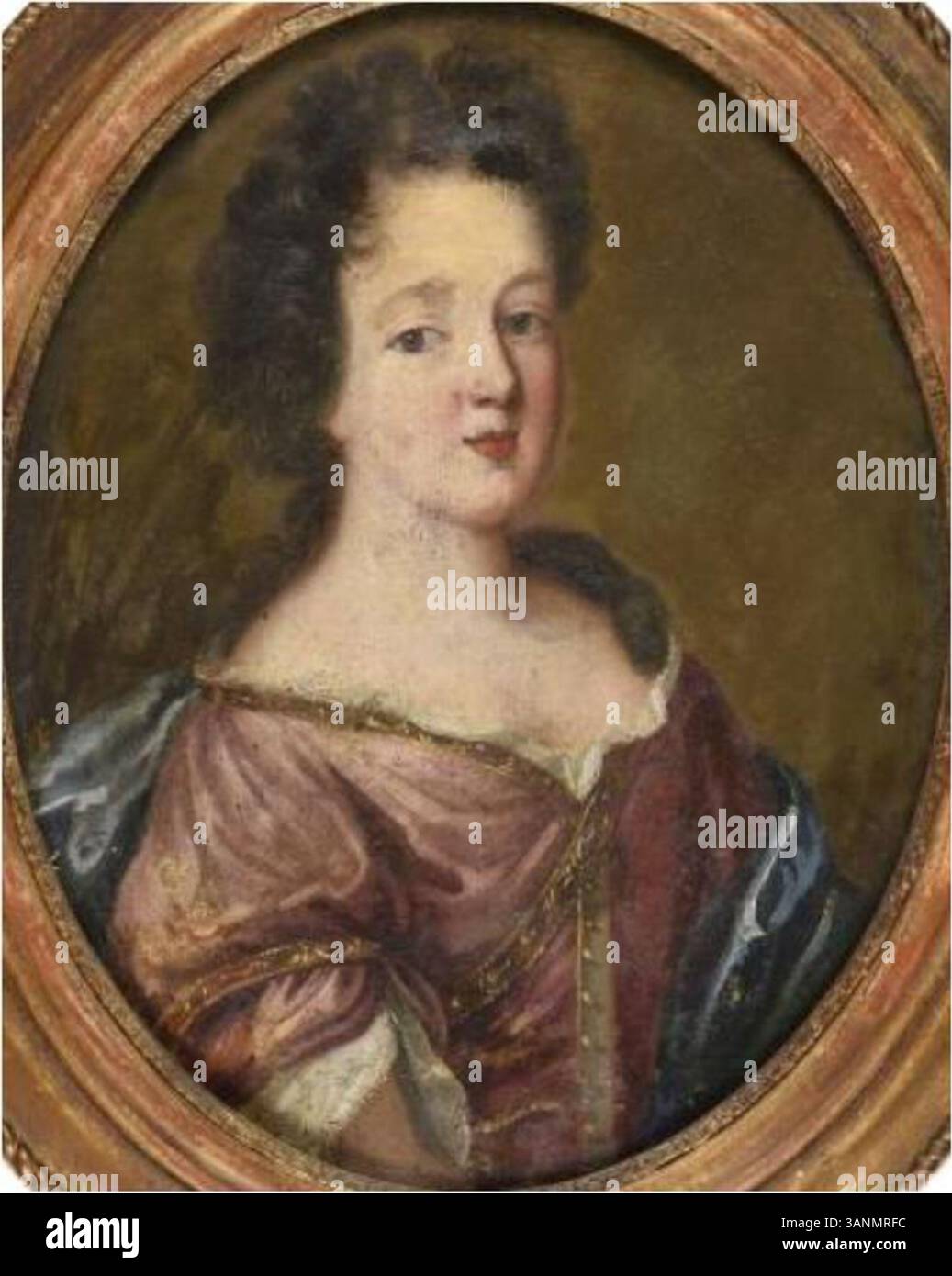 Dieses mutmaßliche Porträt von Louise Francoise de Bourbon aus dem 17. Jahrhundert, der Tochter ...