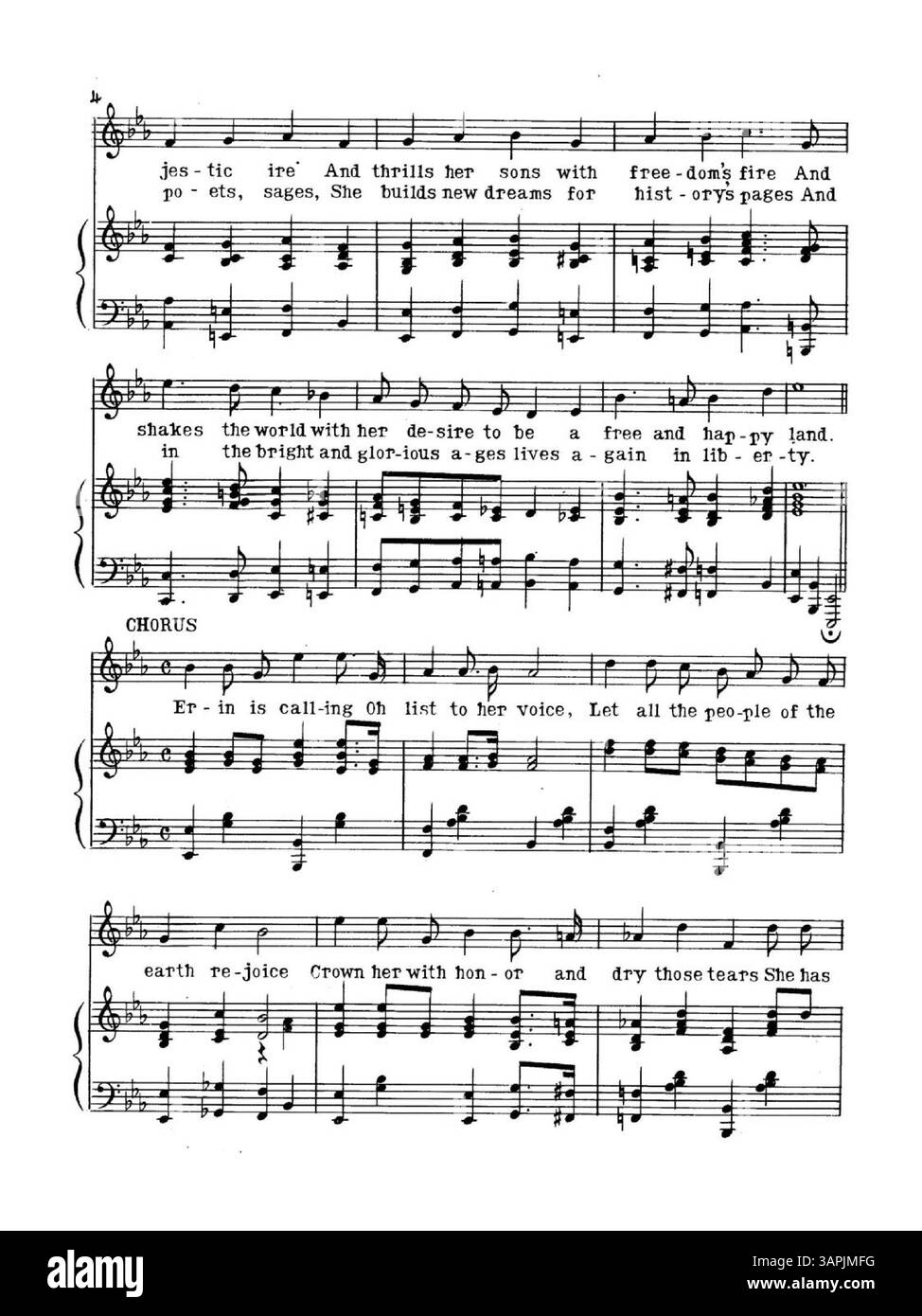 The Voice of Erin ist ein Gedicht von Albert Rupp, das unter dem ...