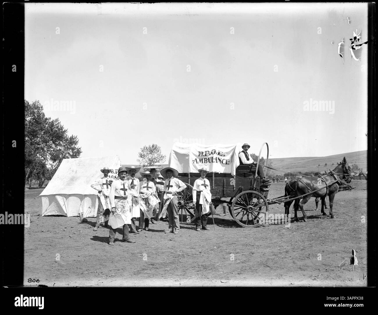 Foto der BPOE-Parade (Benevolent and Protective Order of Elks) mit dem ...