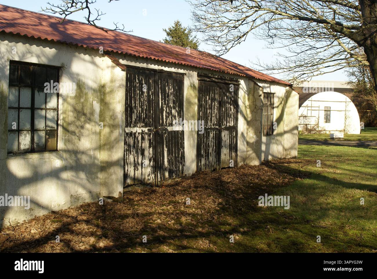 WW2 Military Architecture, ehemaliges RAF Pocklington WW2 ...