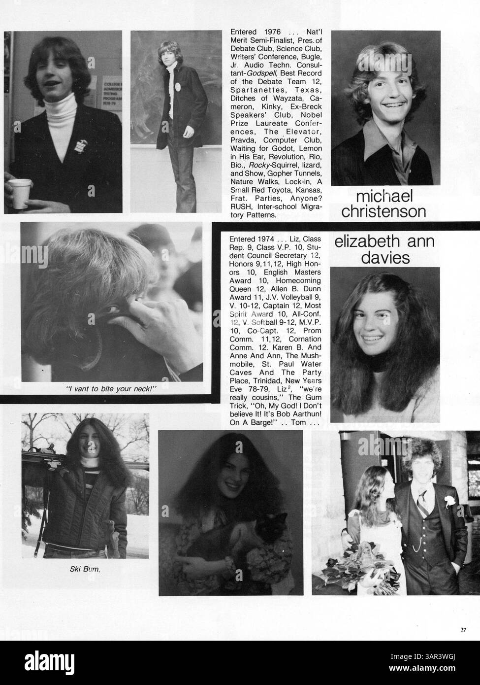 Das Breck Yearbook 1979, Breck Mustang, dokumentiert das Studentenleben ...