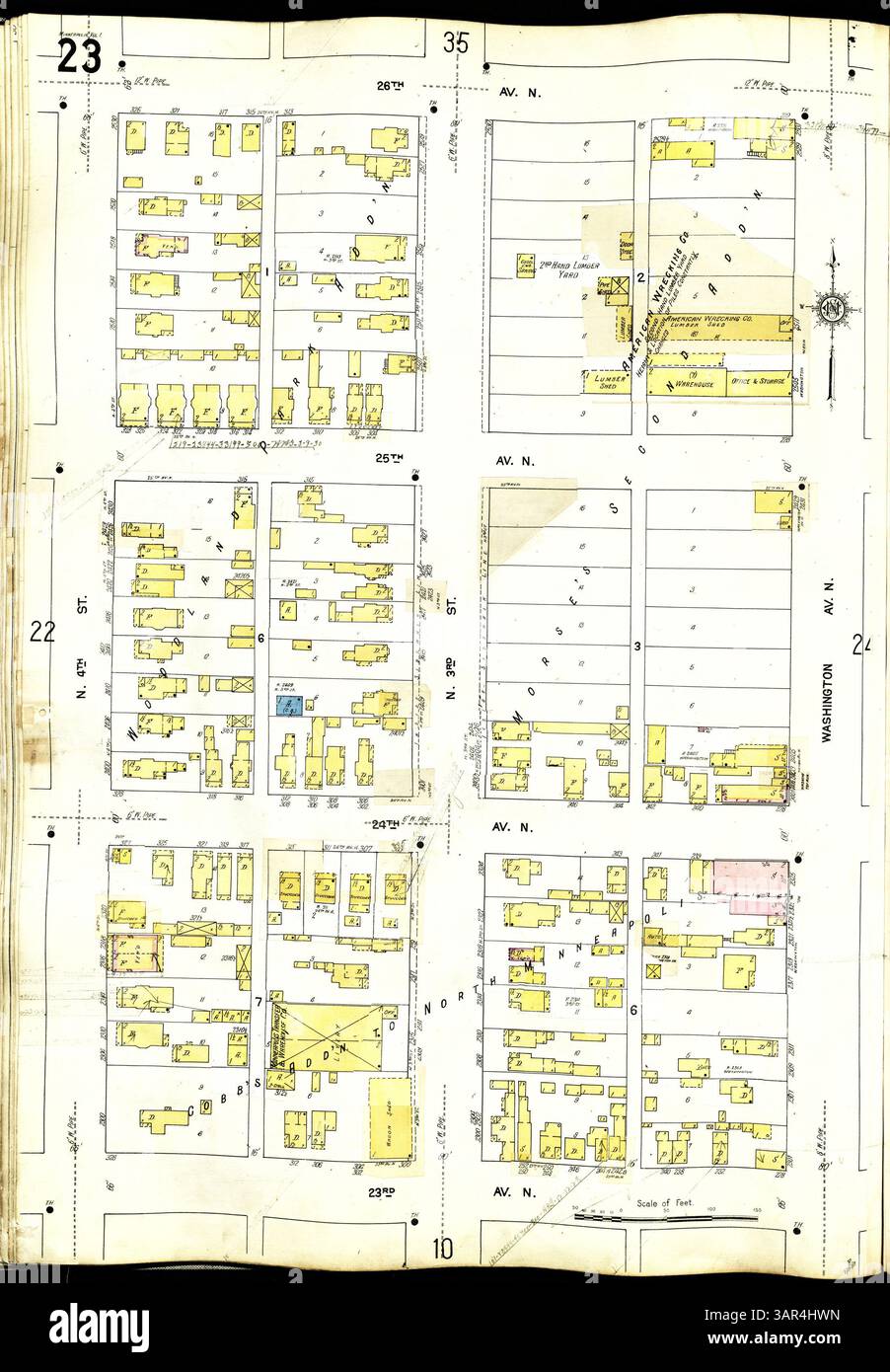 Die Sanborn Insurance Maps of Minneapolis, Band 1, enthalten ...