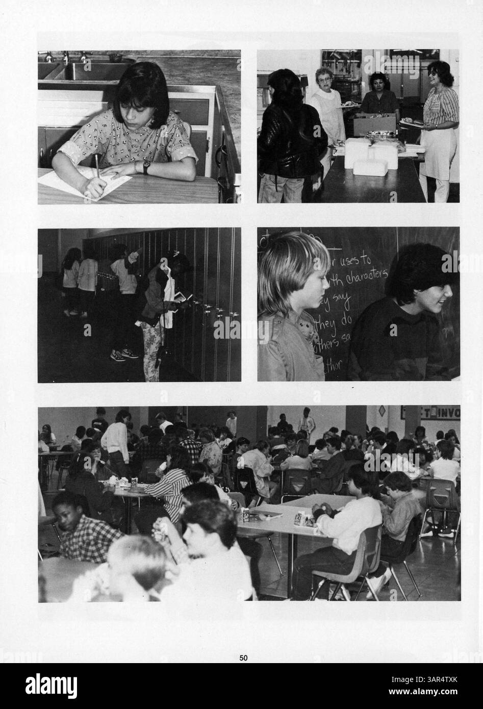 Diese 1987 Sanford Jr. Das High Yearbook „Sanford Hawk“ erfasst das ...