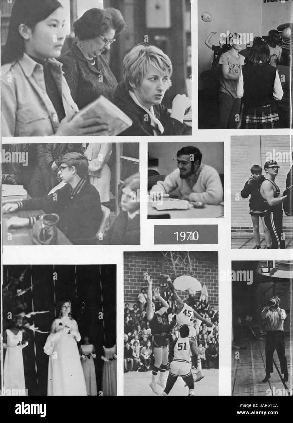 Das Centralian '70 Jahrbuch erfasst das akademische und soziale Leben ...