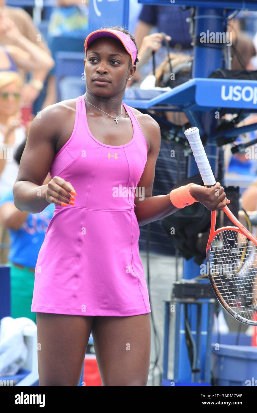 Sloane stephens arthur ashe stadion -Fotos und -Bildmaterial in hoher ...