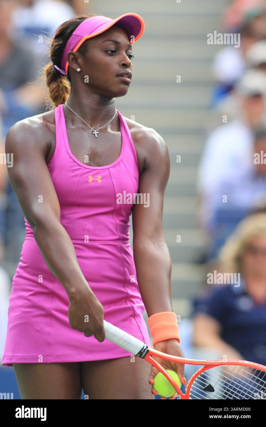 Sloane stephens arthur ashe stadion -Fotos und -Bildmaterial in hoher ...