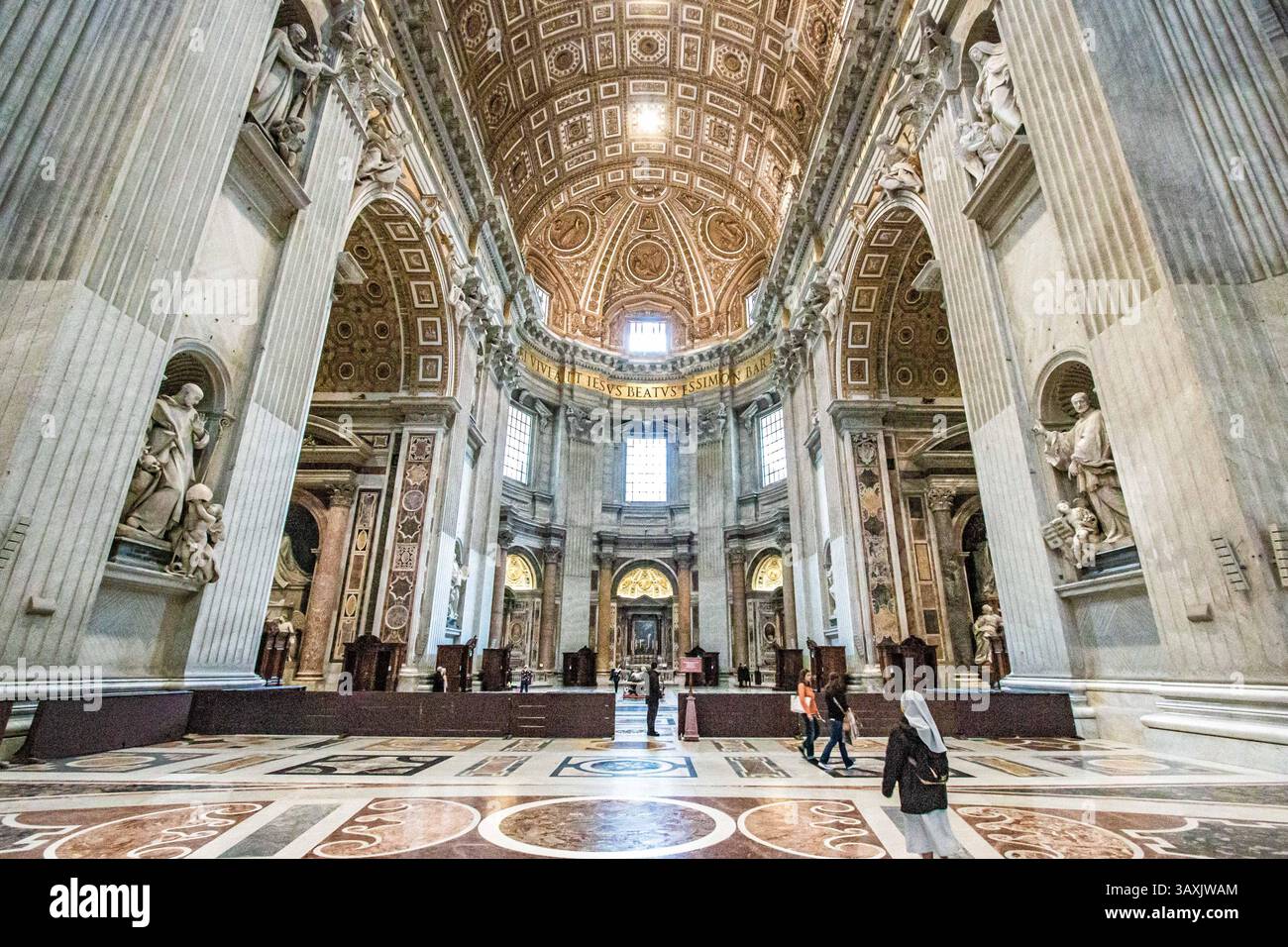Besuch bei Papst Franziskus in Rom 2018 Basilica di San Pietro ...
