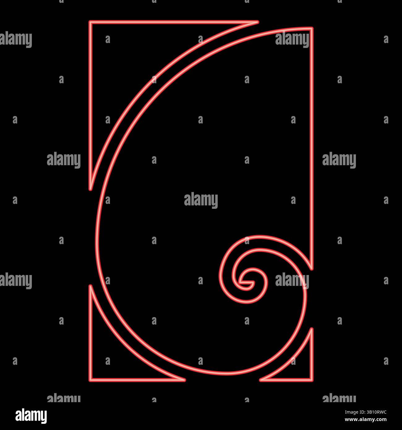 Symmetrie und ausgewogenheit der proportionen Stock-Vektorgrafiken ...