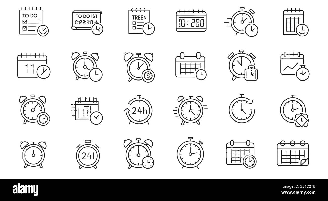 Organisation planung Stock-Vektorgrafiken kaufen - Alamy