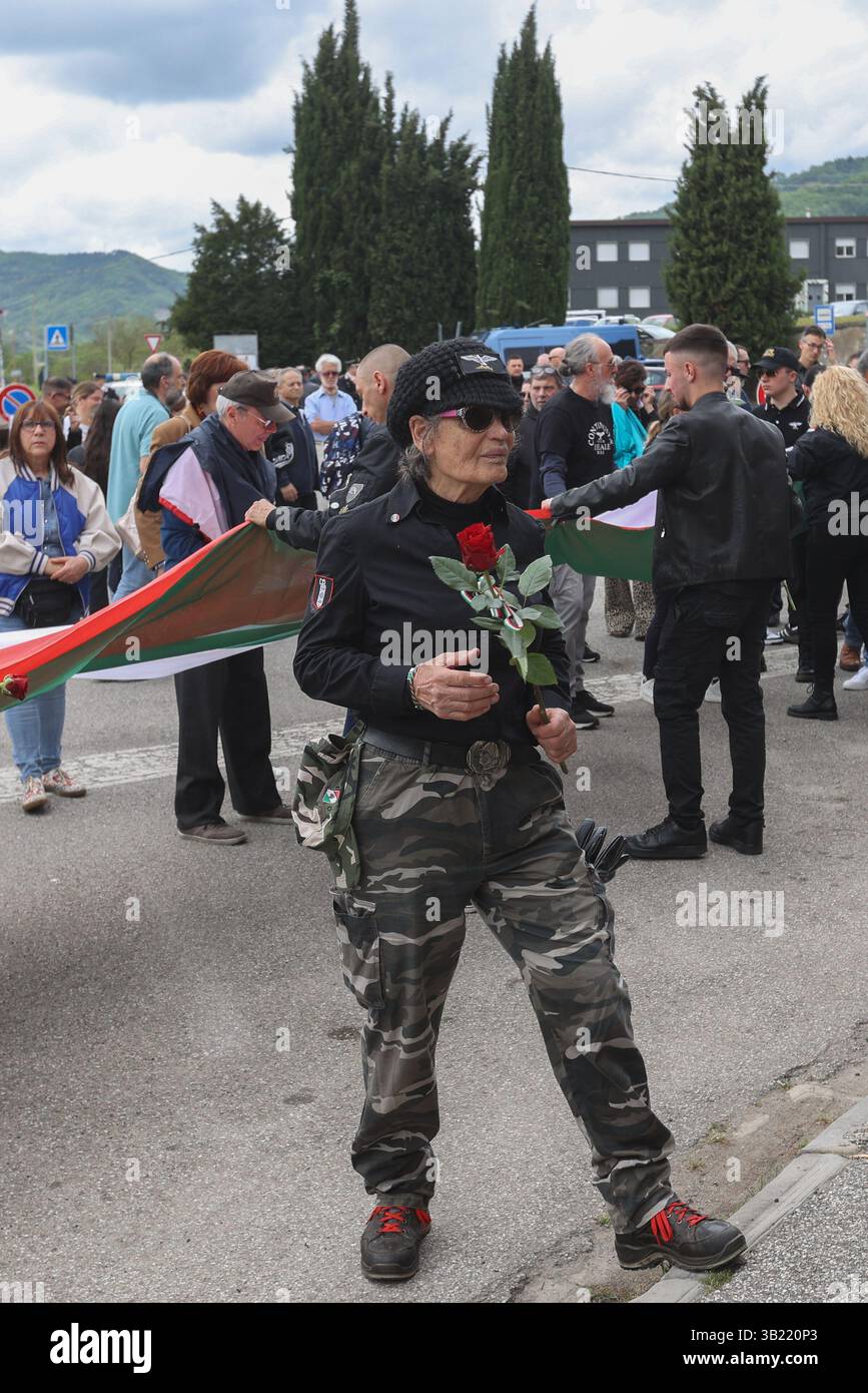 PREDAPPIO - Corteo dei Fascisti per Memorial l’anniversario della morte ...