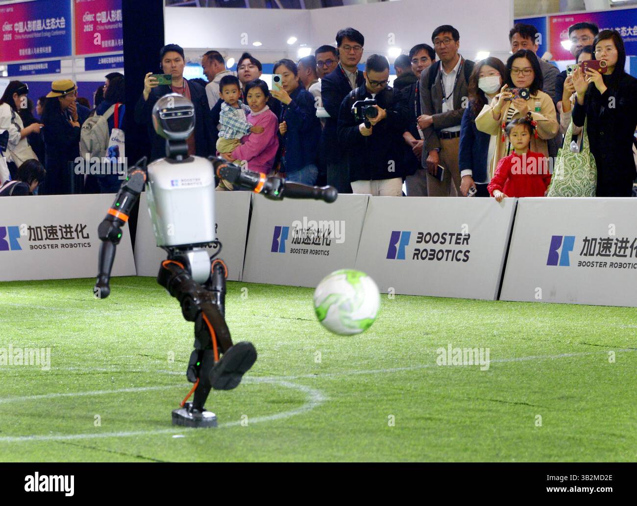 The 2025 China Humanoid Robot Ecosystem Conference opens in Shanghai, China, 25 April, 2025 ...