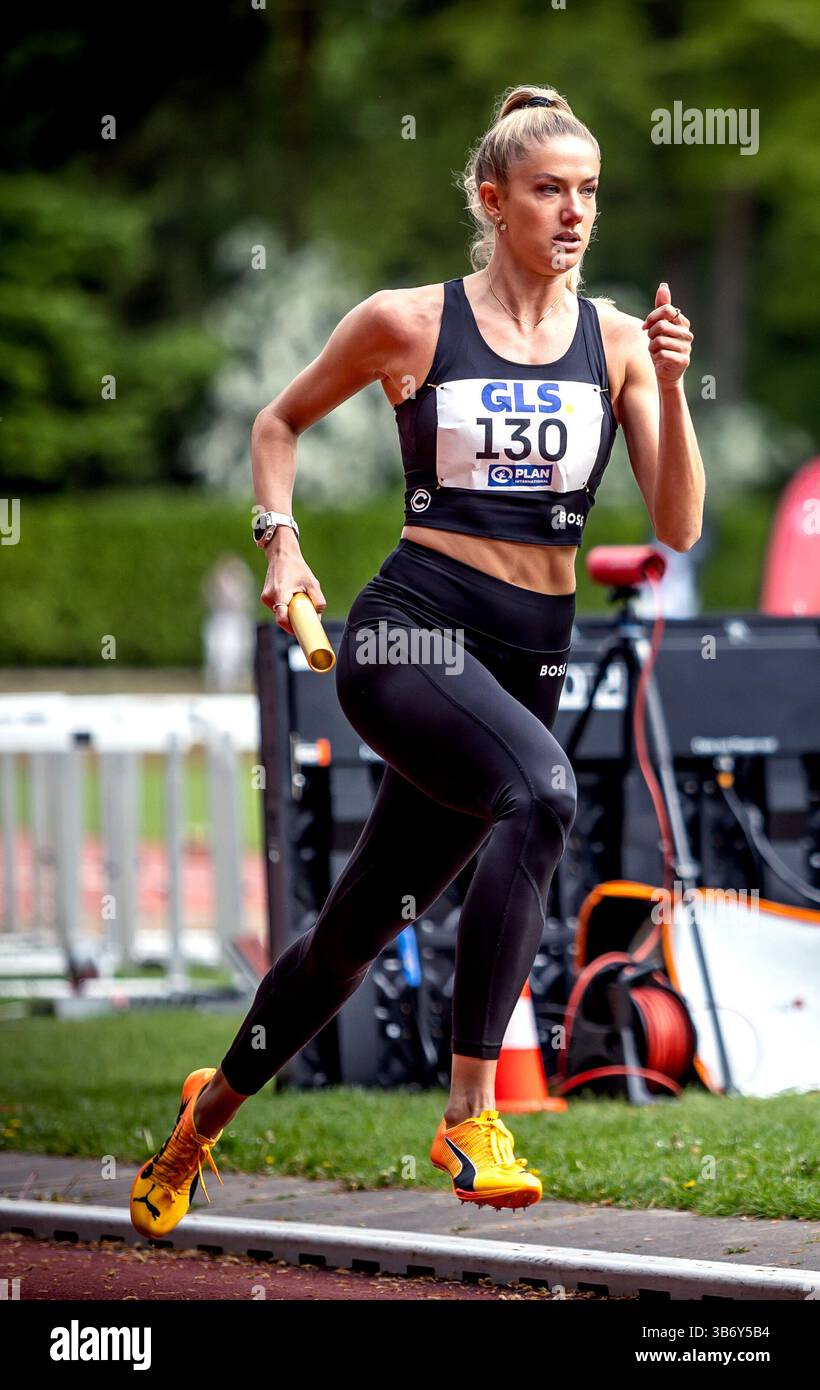 Hamburg, Deutschland. Mai 2025. Alica Schmidt (SCC Berlin) unterwegs in ...