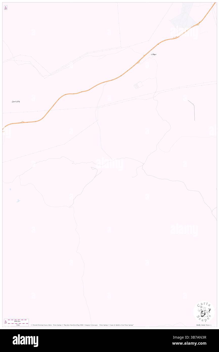 Wadpfi al Uwaynah, OM, Oman, Al Batinah North, N 24 17' 19'', N 56 28 ...