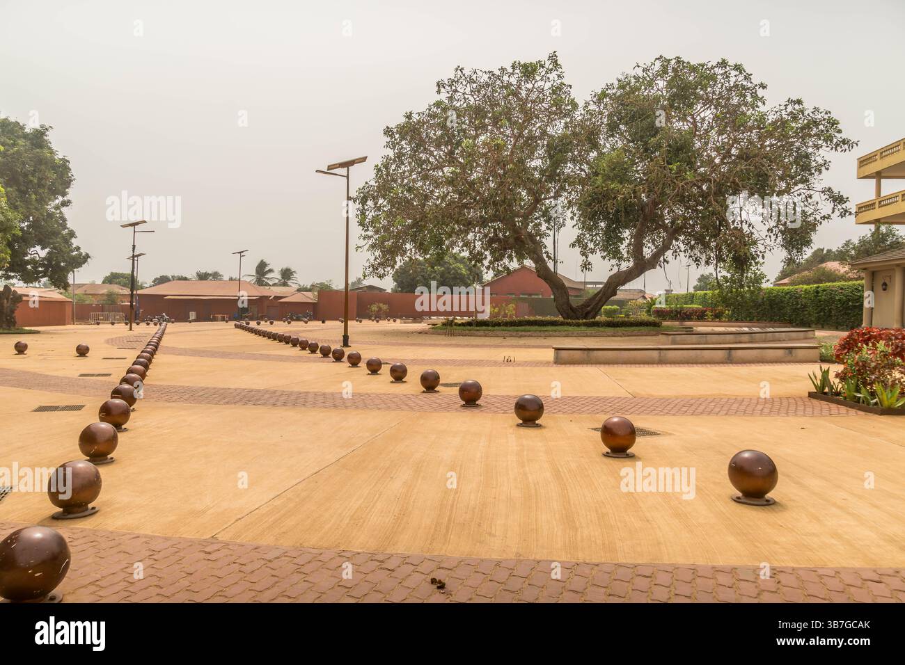 Slave Auction Market Memorial im Zentrum von Ouidah, Benin, ist ein ...