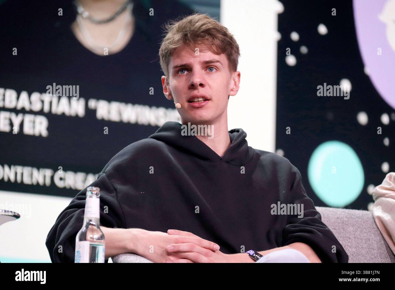 Levi Penell beim OMR Festival 2025 in den Messehallen. Hamburg, 06.05. ...