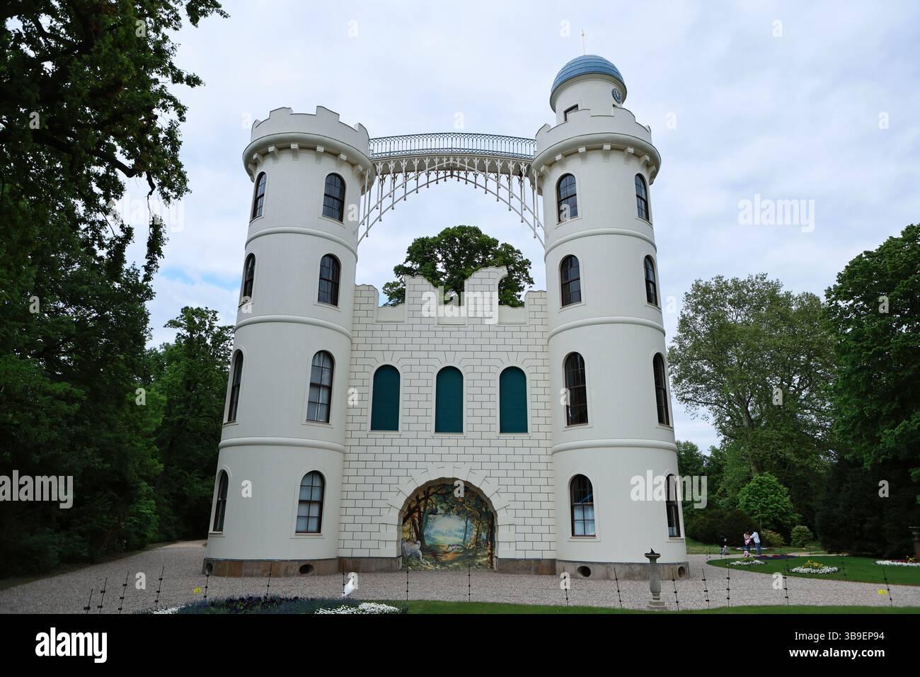05.08.2025, Berlin, Deutschland,Berlin:Schloss Pfaueninsel auf der ...