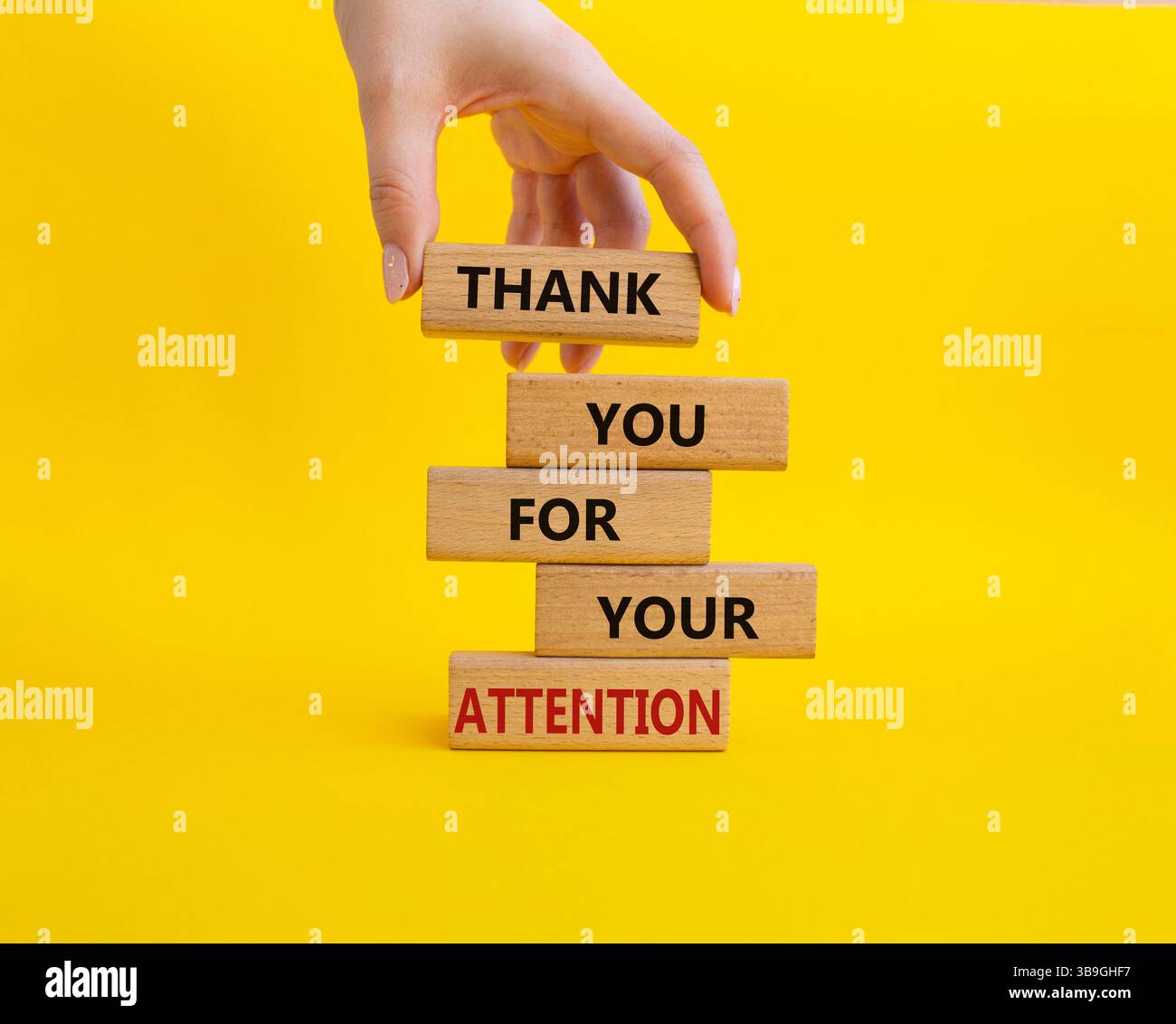 Vielen dank für ihre aufmerksamkeit -Fotos und -Bildmaterial in hoher Auflösung – Alamy