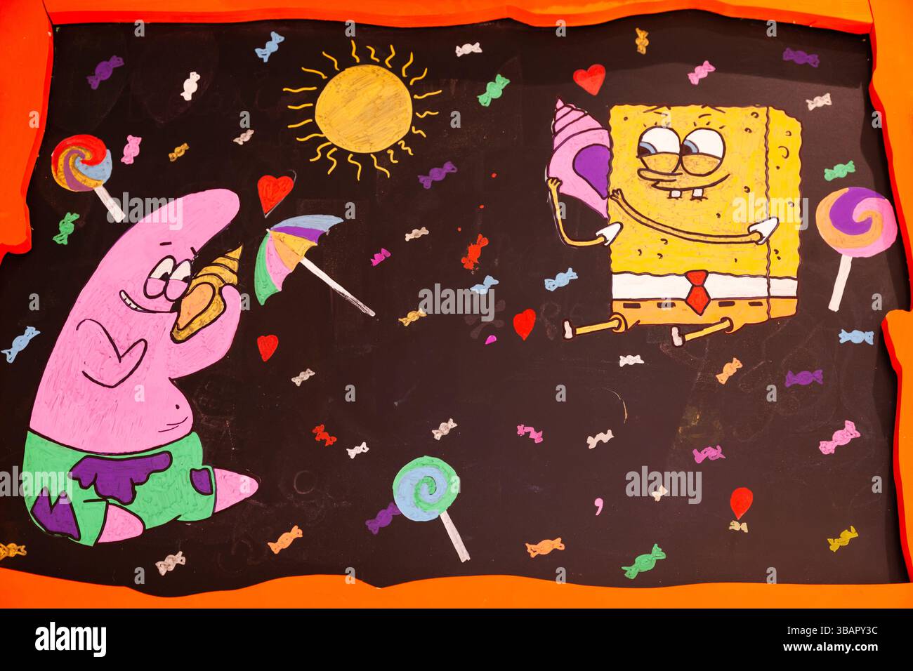 Comicfiguren an der wand -Fotos und -Bildmaterial in hoher Auflösung ...