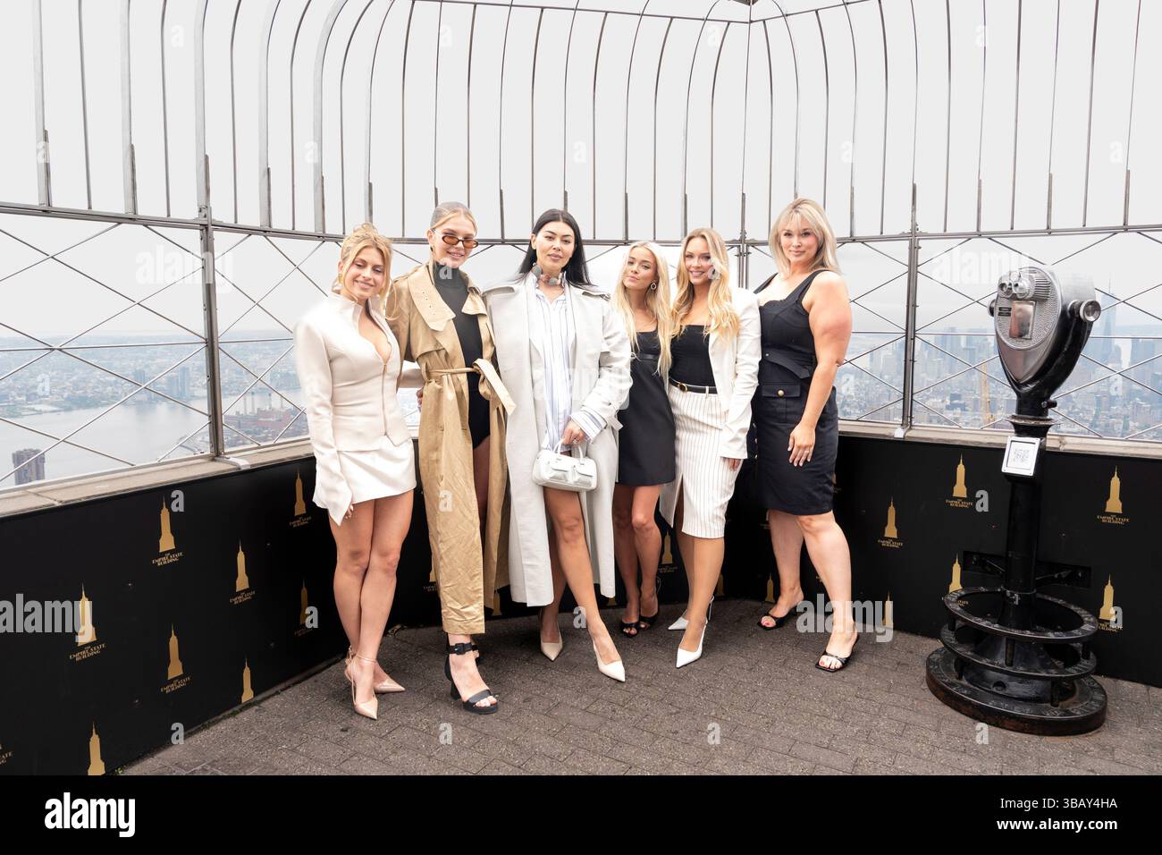 New York, NY, 13. Mai 2025: Xandra Pohl, Ellie Thumann, Lauren Chan ...