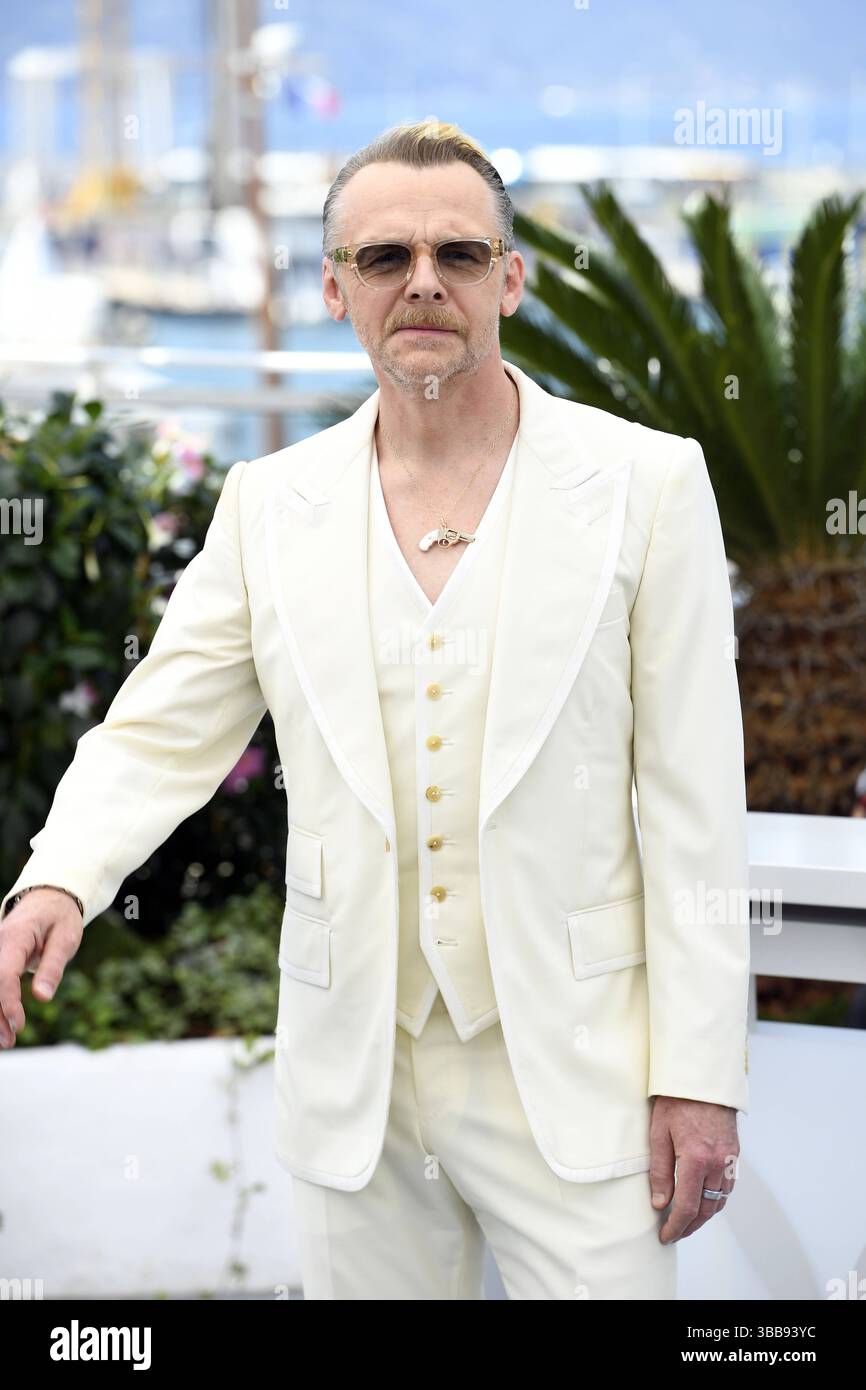 Simon Pegg beim Mission: Impossible the Final Reckoning Photocall in Cannes am 14.05.2025 ...