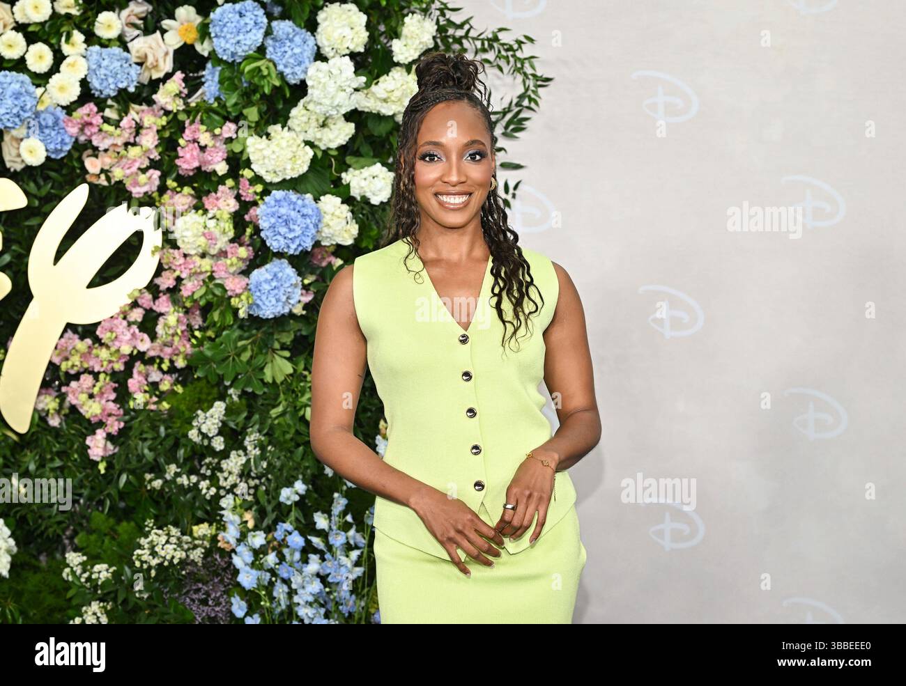 Iantha Richardson attends the Disney 2025 Upfront presentation at the ...