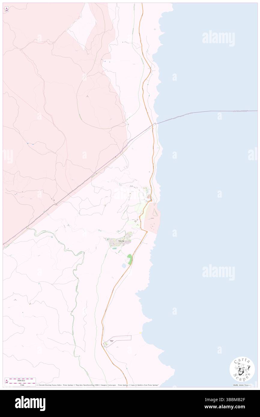 EN Gedi, IL, Israel, Southern District, N 31 28' 4''', N 35 23' 18 ...